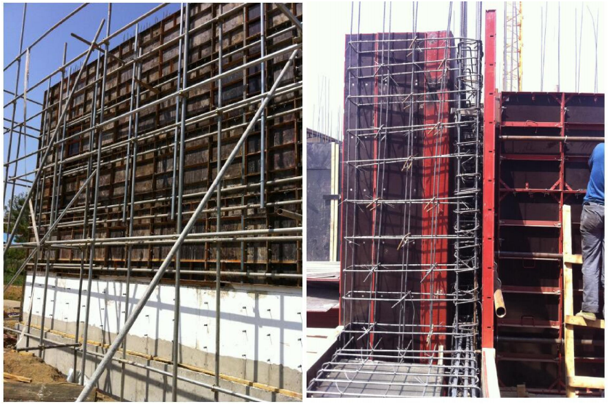 Steel Formwork System Flat Tie with Wedge Pin for Wall Concrete Company