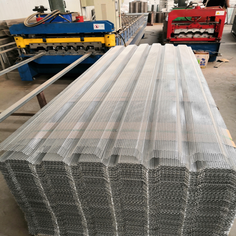 Building Materials Galvanized Steel Sheet Metal Rib Lath Hy Rib Lath for Concrete Formwork Supply